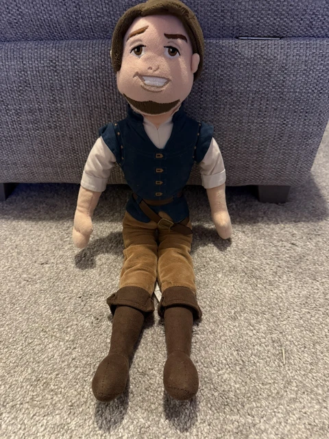 DISNEY STORE FLYNN Rider Prince Tangled Plush £18.99 - PicClick UK