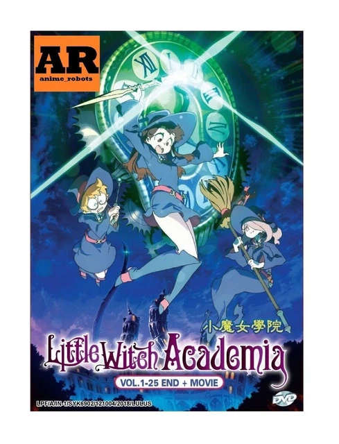 ENGLISH DUBBED OF Little Witch Academia (1-25End+Movie) Anime DVD ...