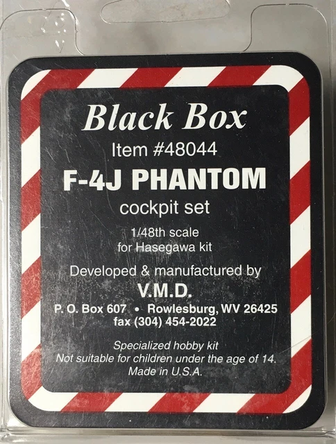 BLACK BOX #48044 F-4J Phantom cockpit set for Hasegawa kit 1/48 EUR 22 ...