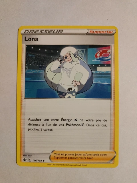 CARTE POKÉMON - Lona 146/198 - Épée et Bouclier règne de Glace EB06 EUR ...
