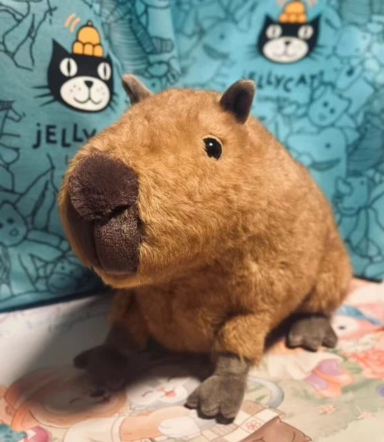 JELLYCAT CLYDE CAPYBARA stuff Plush Doll Tags + Dust Bag Birthday Gift ...