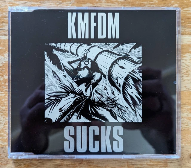 KMFDM - SUCKS CDS - 4TRK REMIX SINGLE ! INDUSTRIEL ! BIG LIFE RECORDS ...