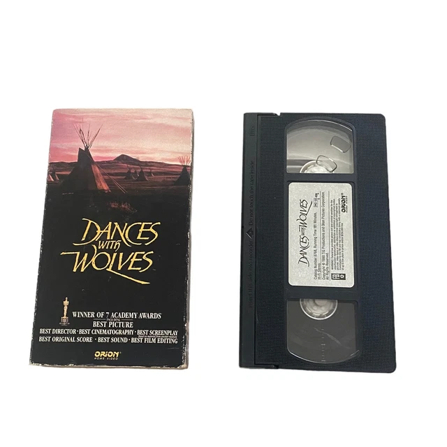 DANCES WITH WOLVES VHS 1990 Kevin Costner £2.78 - PicClick UK