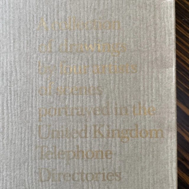 “THE BRITISH SCENE& folio architectural drawings UK landmarks ...