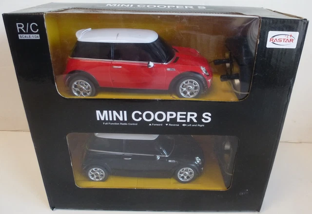 RASTAR MINI COOPER S 1/24 SCALE R/C RADIO CONTROL x 2 TWIN PACK £17.74 ...