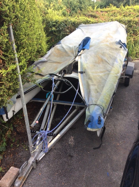 LASER VORTEX SAILING dinghy £750.00 - PicClick UK