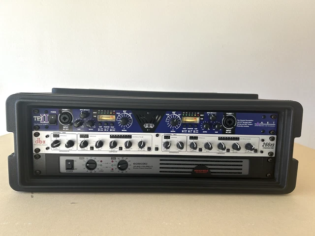 PRO AUDIO RACK System. Pre-Amp, Compressor/Gate, Power Amp. Balanced In ...