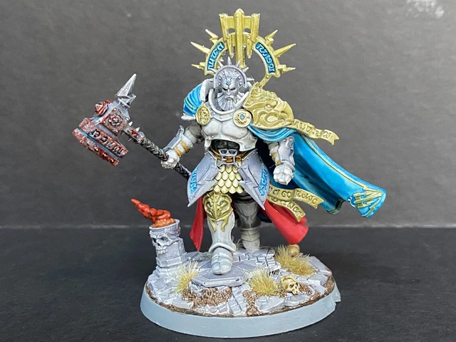 STORMCAST ETERNALS LORD Commander Bastian Carthalos age of sigmar. £35. ...