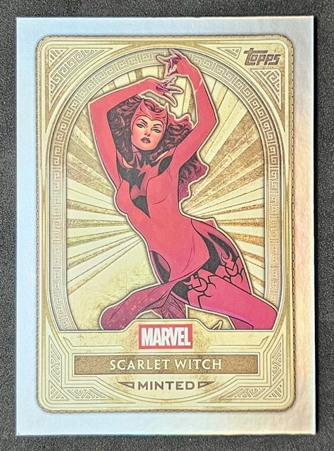2025 TOPPS MARVEL Mint SCARLET WITCH #92 GOLD £8.89 - PicClick UK