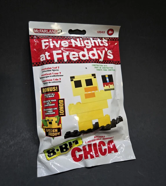 MCFARLANE FIVE NIGHTS at Freddy's 8-Bit Buildable Figure Chica NEW £11. ...