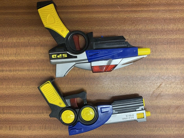 RARE POWER RANGERS SPD Delta Blaster Bandai 2004 2 en 1 pistolet EUR 35 ...