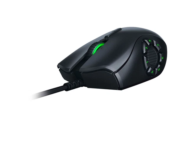 RAZER NAGA TRINITY Gaming Mouse 16,000DPI Ergonomic RGB Modular MOBA ...
