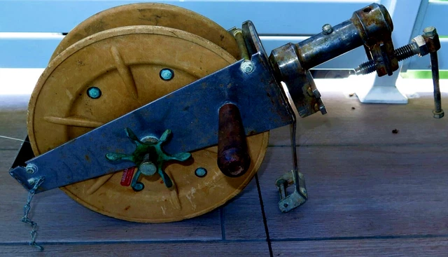 ALVEY REEF MASTER Winch With Line and Clamp $350.00 - PicClick AU