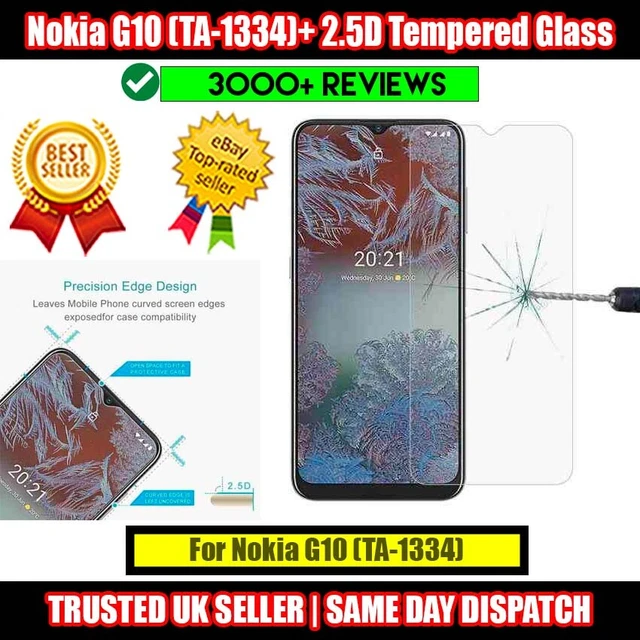 NOKIA G10 (TA-1334) - 2.5D Tempered Glass Screen Protector Protective ...