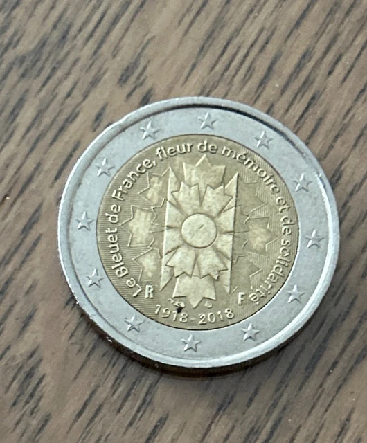 Piece De 2 Euros Fleur De Memoire