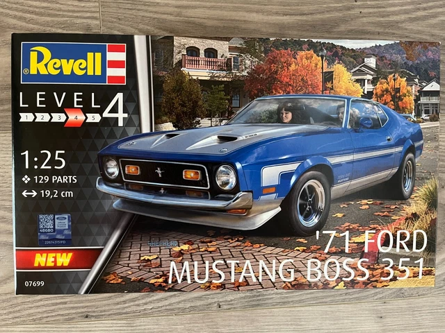 REVELL 07699 🔴 '71 Ford Mustang Boss 351 1:25 EUR 25,00 - PicClick DE