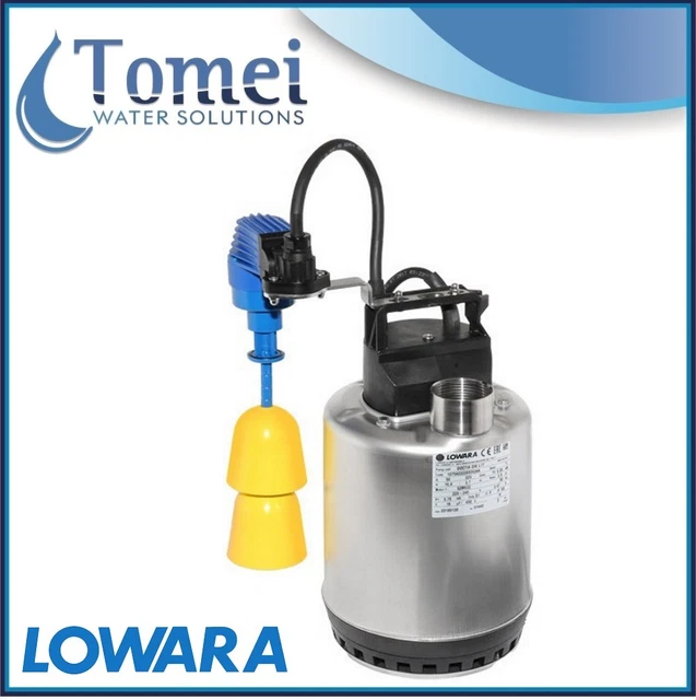 LOWARA DOC POMPE submersible de drainage DOC3/A GT 0,25KW 0,34HP 1x230 50Hz EUR 321,83 - PicClick FR
