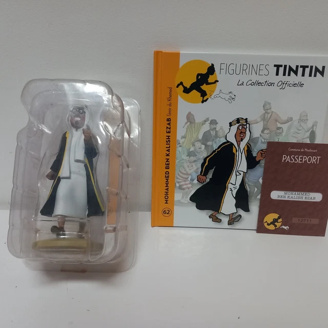 FIGURINE TINTIN - Collection Officielle - Mohammed Ben Kalish - N ° 62 ...
