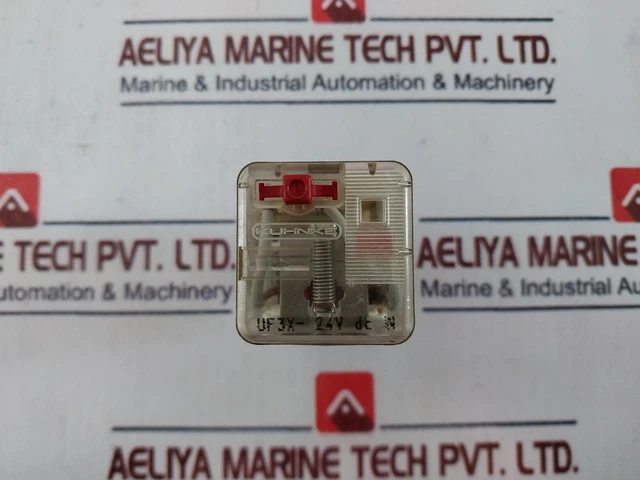 KUHNKE UF3X-24V DC Plug-In Type Relay 250VAC 6A $77.47 - PicClick CA