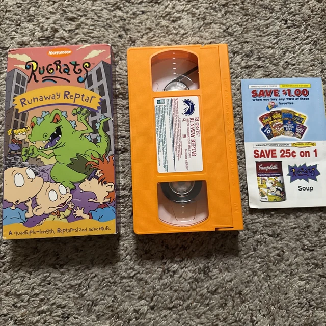 RUGRATS! RUNAWAY Reptar ~ VHS Tape (1999) £13.52 - PicClick UK
