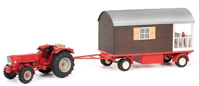 SCHUCO, GULDNER G75 A avec roulotte, échelle 1/32, SCH7785 EUR 157,89 ...