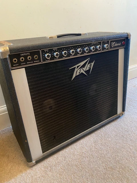 VINTAGE PEAVEY CLASSIC B 212 -50 watt combo 1975's complete with ...