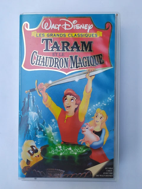 CASSETTE VHS TARAM et le chaudron magique walt disney les grands ...