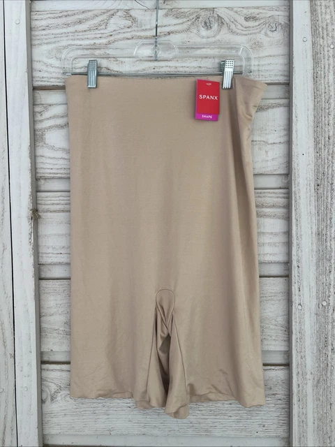 SPANX 172254 WOMEN'S Power Conceal-Her Mid-Thigh Short Natural Glam ...