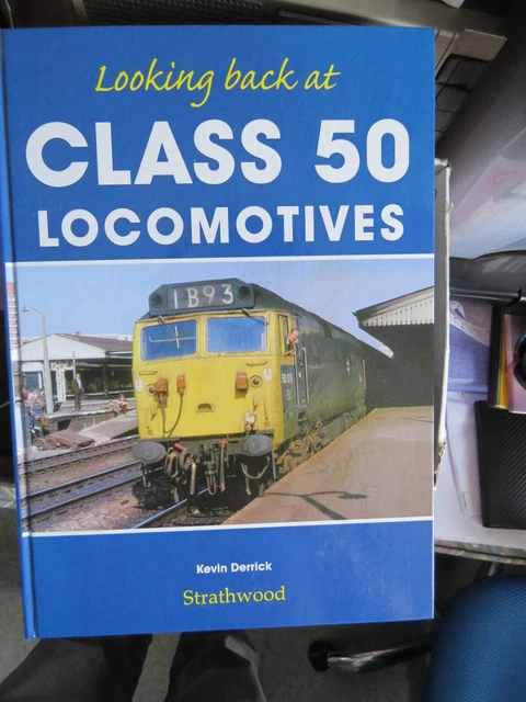 LOOKING BACK AT Class 50 Locomotives Book Kevin Derrick £8.99 - PicClick UK