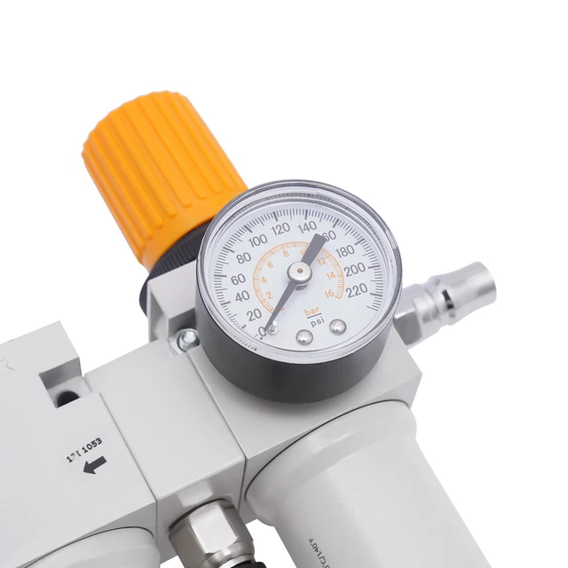 145PSI AIR PRESSOR Oil Water Separator Regulator for Tire Changer ...