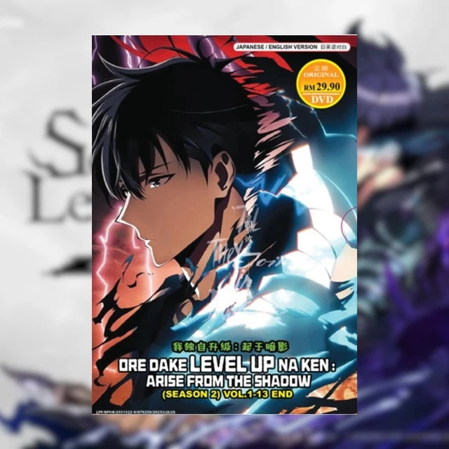 SOLO LEVELING SEASON 2: Arise From The Shadow (1-13) Anime DVD [English ...