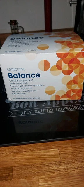 UNICITY BALANCE DIETARY Supplement With Sweetener 60 Sachets NEW SEALED ...