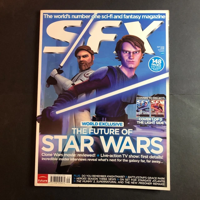 SFX MAGAZINE STAR Wars 'The Future of' #173 September 2008 £4.00 ...