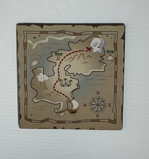 MONSTER HIGH FREAKY Fusion Catacombs Brown Cardboard Treasure Map ...