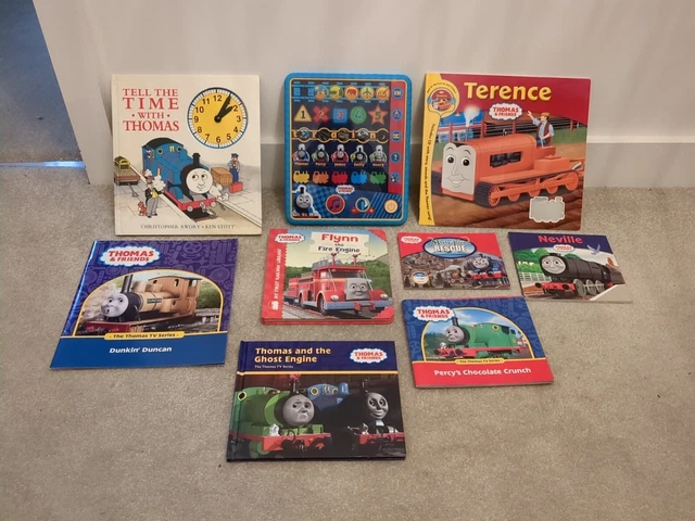 THOMAS TANK ENGINE Train Books Bundle x 8 Includes Tell The Time ...
