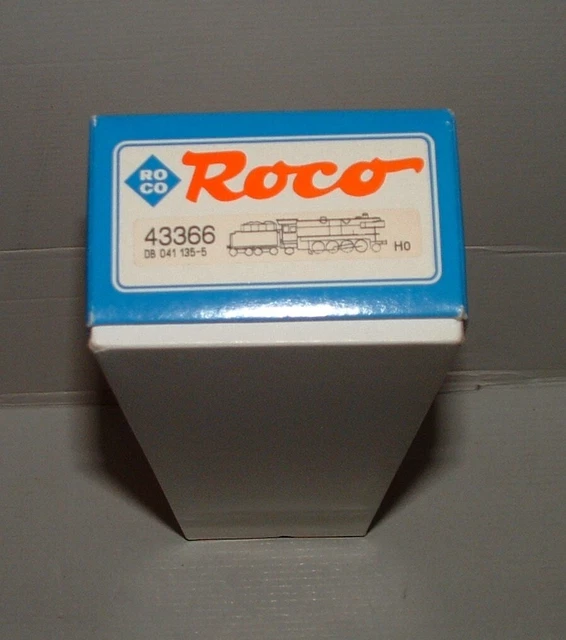 ROCO 43366 TRAILING Tender Steam Locomotive Br 041 DB 041 135-5 H0, #X ...