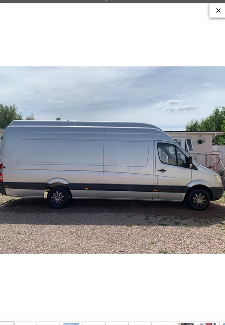 MERCEDES SPRINTER XLWB extra long wheel base high roof £6,600.00 ...