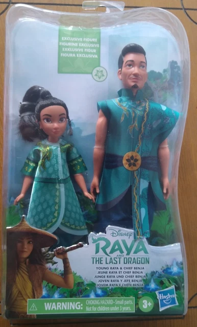 Disney Raya And The Last Dragon Young Raya And Chief Benja Dolls New £1710 Picclick Uk
