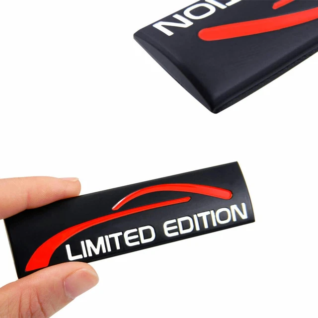 3D LIMITED EDITION Logo Car Chrome Emblem Sticker Badge Decal Trim ...