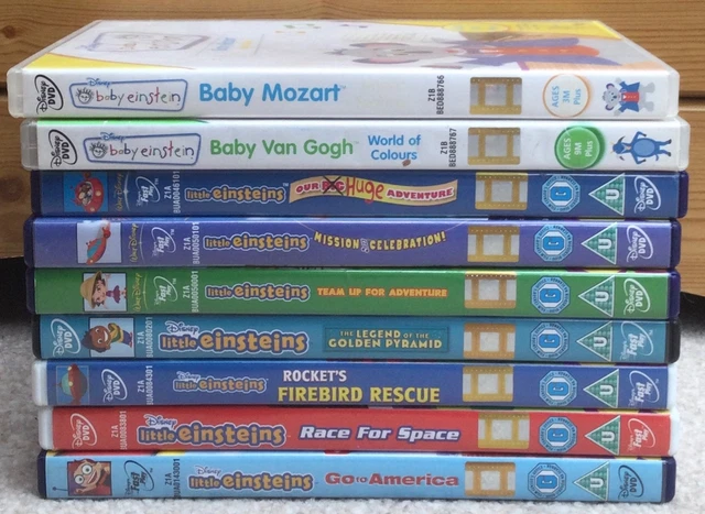 DISNEY LITTLE EINSTEINS DVD Bundle x 7 And Baby Einstein X2 £18.26 ...