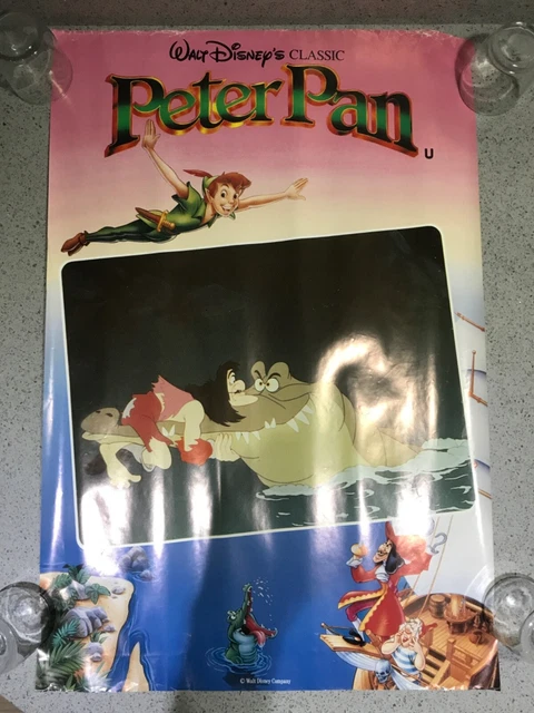 WALT DISNEY’S PETER PAN 1992 British Double Crown Film Movie Cinema ...