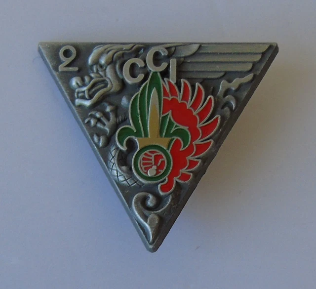 FRENCH FOREIGN LEGION 2nd Foreign Parachute Regiment Badge - 2 REP £12. ...
