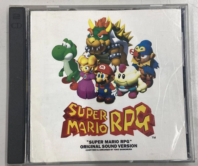 SUPER MARIO RPG Original sound version Game CD NTT.PUB PSCN-5047 Japan ...