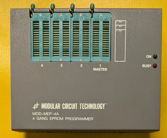 MODULAR CIRCUIT TECHNOLOGIES MOD-MEP-4A EPROM Programmer $35.00 - PicClick