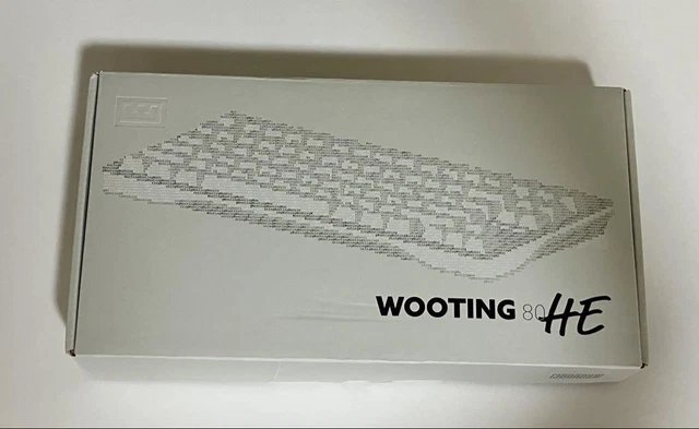 WOOTING 80HE US ANSI Analog Gaming Keyboard Linear60 v2 Used/Tested ...