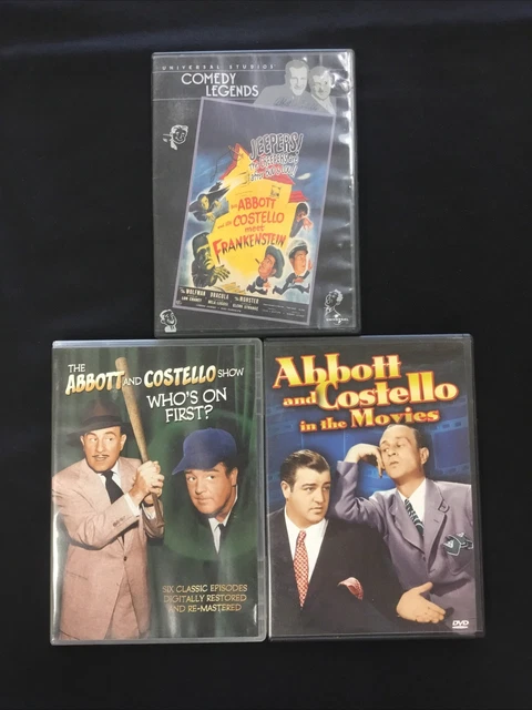 ABBOTT AND COSTELLO: Meet Frankenstein, Who's On First, In The Movies ...
