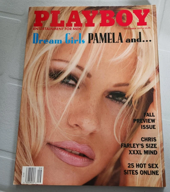 PLAYBOY MAGAZINE SEPTEMBER 1997 Dream Girls Pamela Anderson/Jenny McCarthy Dual $25.00 - PicClick CA