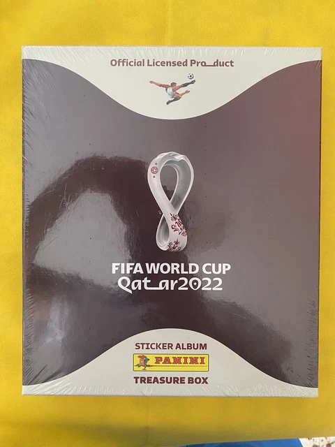 PANINI FIFA WORLD Cup Qatar 2022 Treasure Box Album + 18 Bustine ...