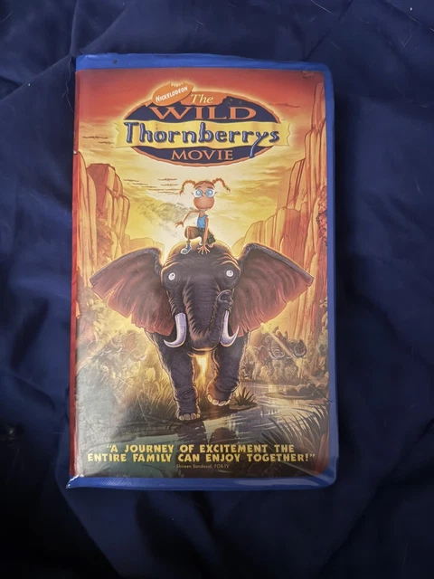 THE WILD THORNBERRYS Movie VHS 2003 NICKELODEON Clamshell $14.31 ...