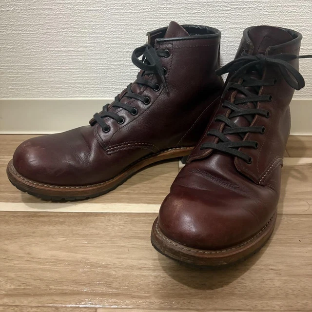 RED WING DISCONTINUED 9011 Beckman US 8.5D Leather Wine Red 0102425K ...